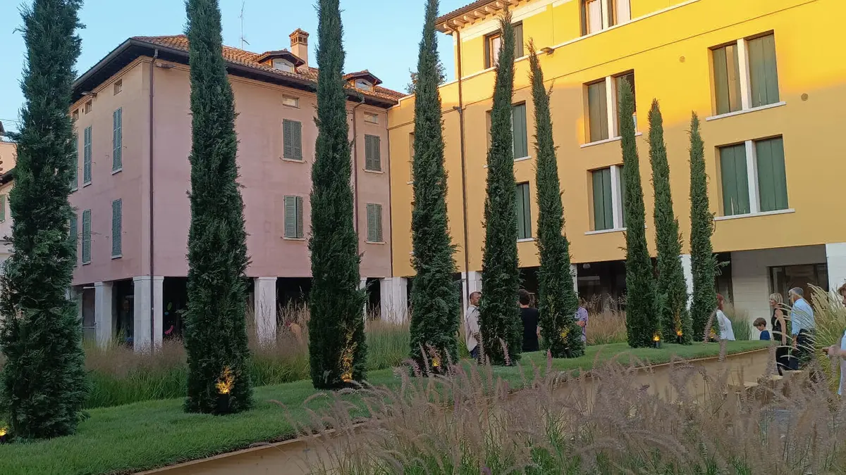 «Landscape Festival», inaugurato il giardino in piazzetta Bruno Boni ...