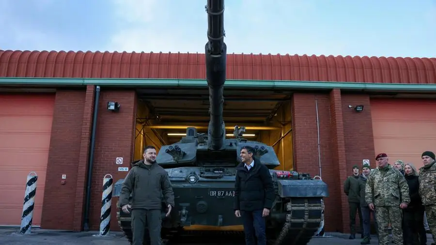 Kiev riceve i primi tank britannici Challenger | Giornale di Brescia