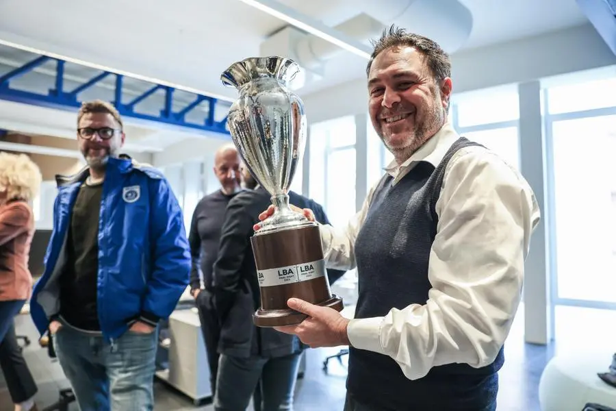 Germani, la festa per la Coppa Italia arriva al GdB | Giornale di Brescia