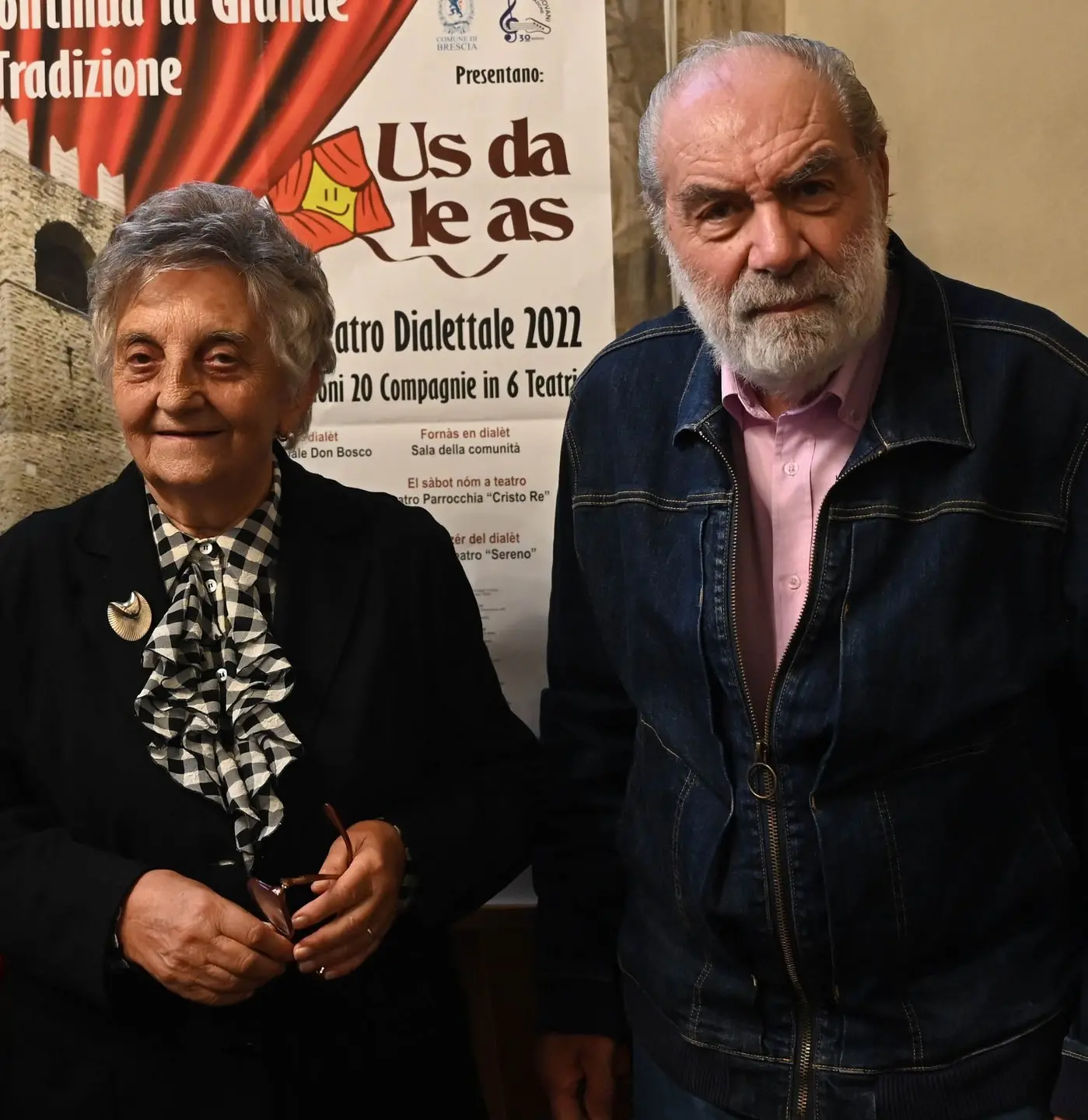 Sergio Isonni e Maria Teresa Danieli sono le star di «Ùs da le as ...