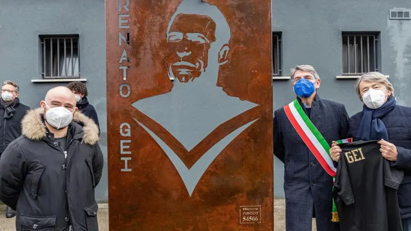 Una stele per ricordare la figura sportiva di Renato Gei | Giornale di ...