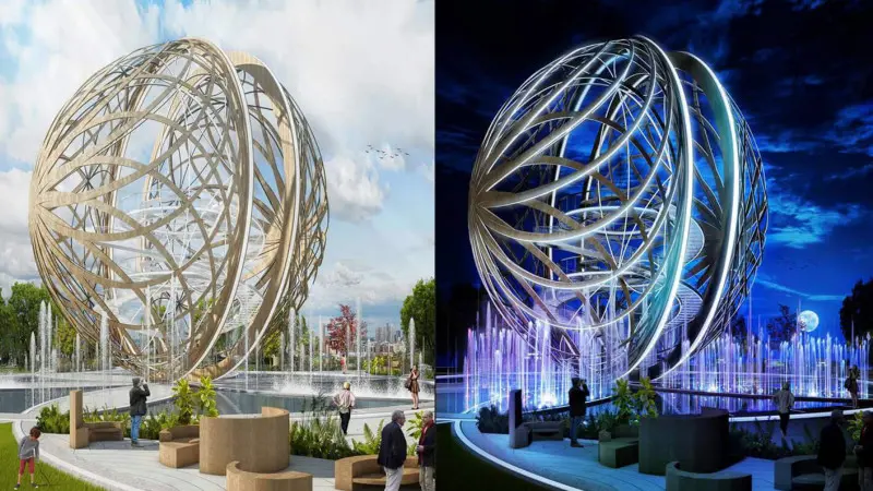 Quella sfera di Leonardo «made in Brescia» di rotta su Chicago ...