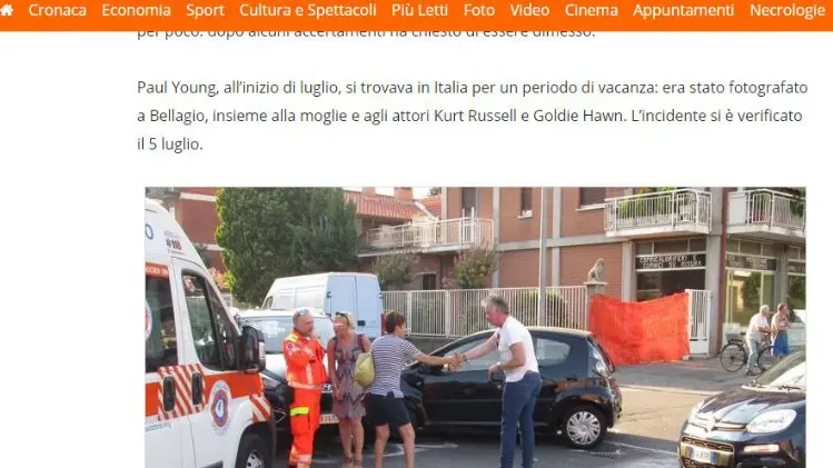 Metti Paul Young, una Panda... e uno schianto a Giussano | Giornale di ...