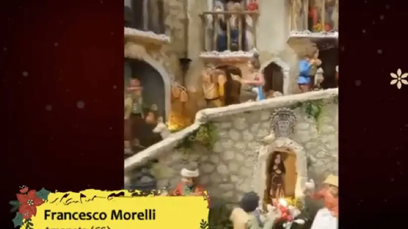 Concorso Mcl di Natale, il presepe di Francesco Morelli di Cosenza ...