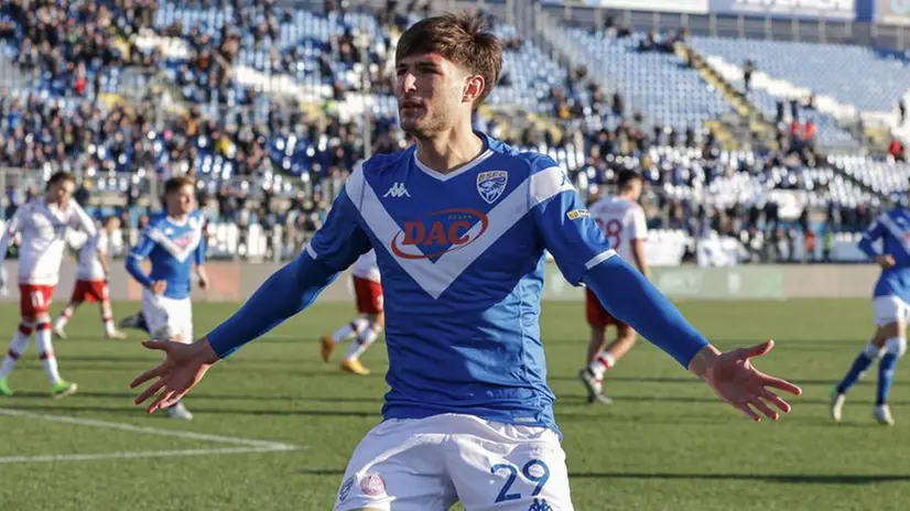 Brescia, pari in rimonta col Südtirol: Borrelli firma l'1-1 finale su ...