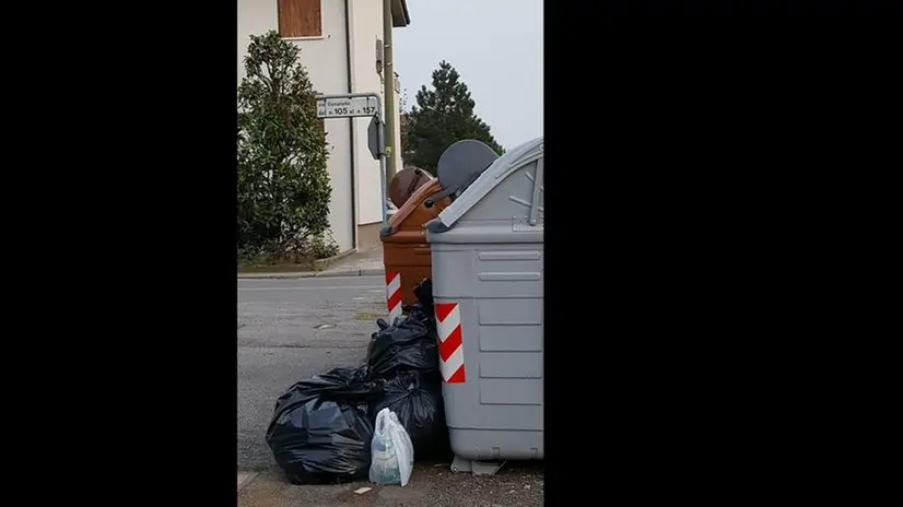 Arriva la calotta? I rifiuti restano fuori dal cassonetto | Giornale di ...