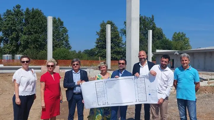 A Manerbio prende forma la nuova palestra del Pascal | Giornale di Brescia