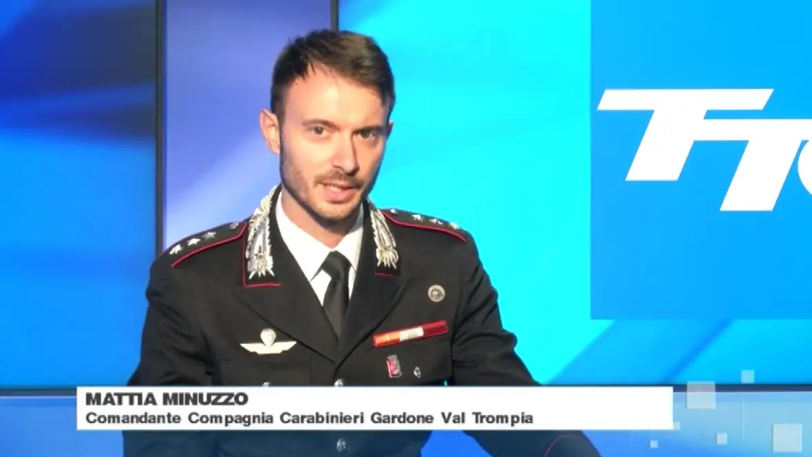 I consigli del comandante dei Carabinieri di Gardone Val Trompia Mattia ...