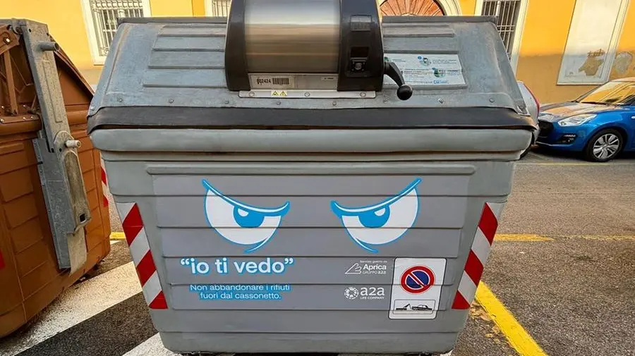 Sui cassonetti di Brescia occhi che vedono chi abbandona i rifiuti ...