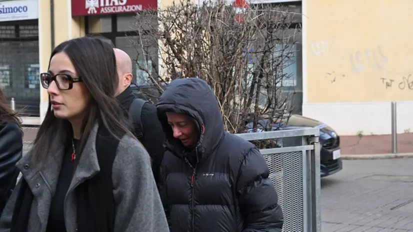 L'arrivo in tribunale di suor Anna Donelli | Giornale di Brescia