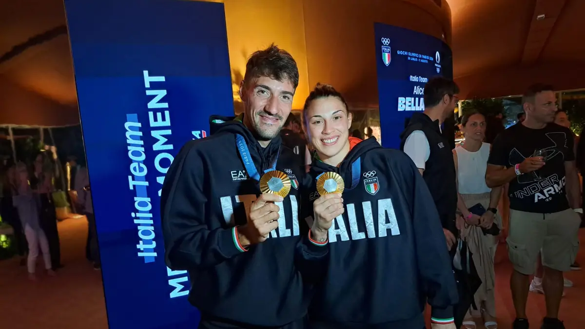 Un anno fa l’impresa olimpica di Giovanni De Gennaro e Alice Bellandi ...