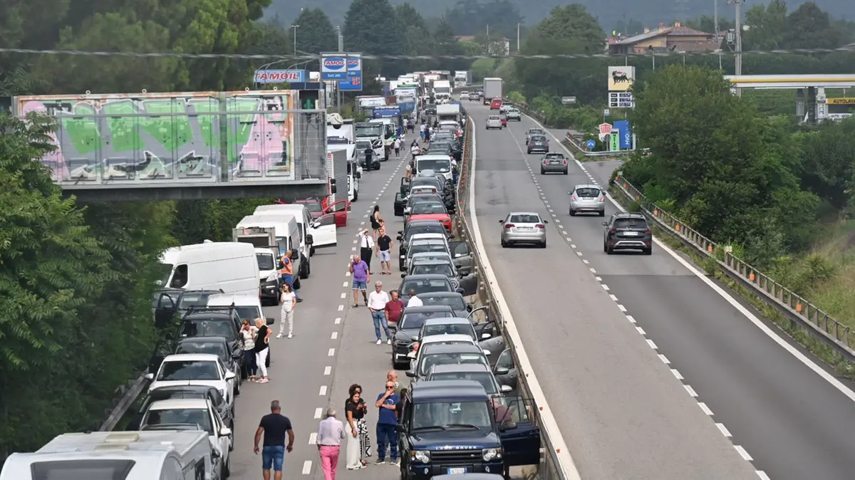 Incidente sulla Sp 510 a Rodengo, traffico in tilt e lunghe code ...