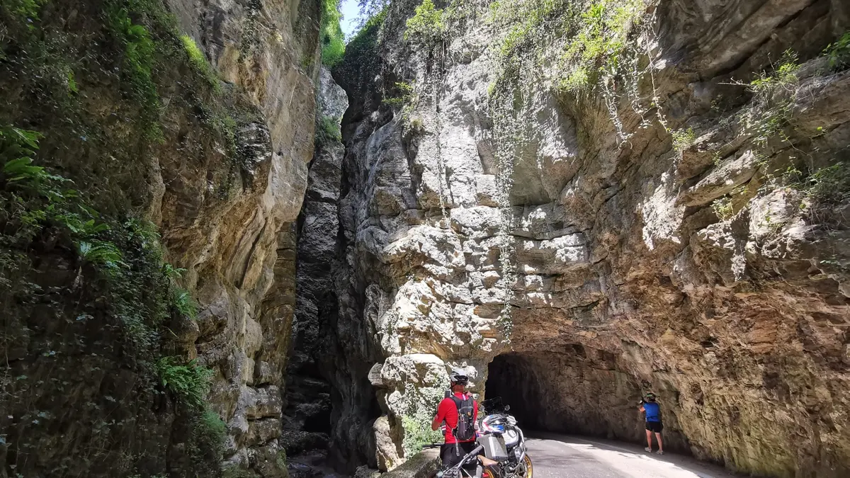 È stata riaperta la Strada della Forra | Giornale di Brescia