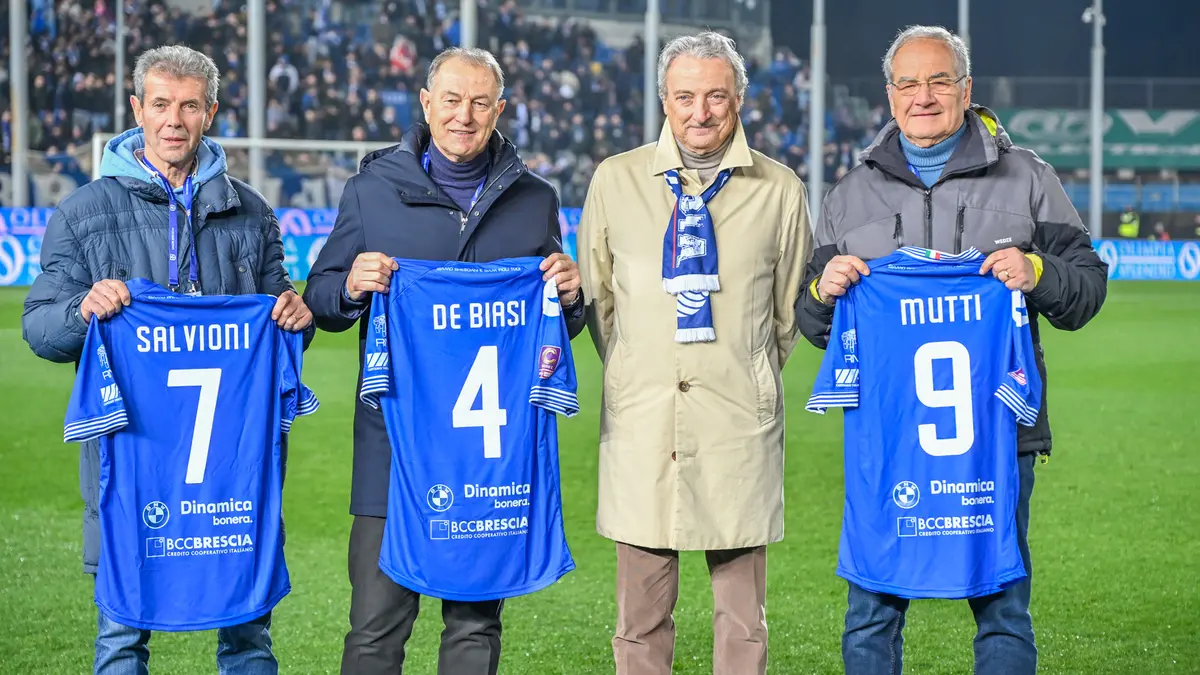 Brescia, l'omaggio a De Biasi, Mutti e Salvioni | Giornale di Brescia